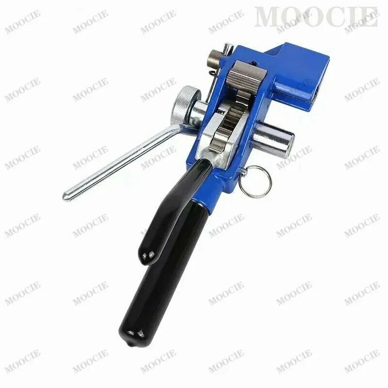 Инструмент для натяжения стальной ленты, длина 0,24 м, синий цвет