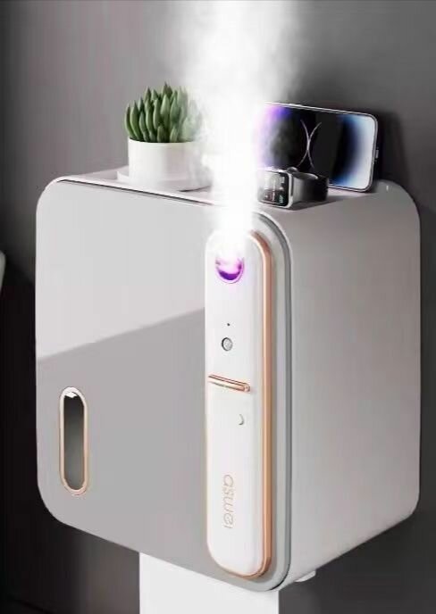 Держатель для туалетной бумаги, Полка/аппарат для ароматерапии (индукция человеческого тела)/двойной слой