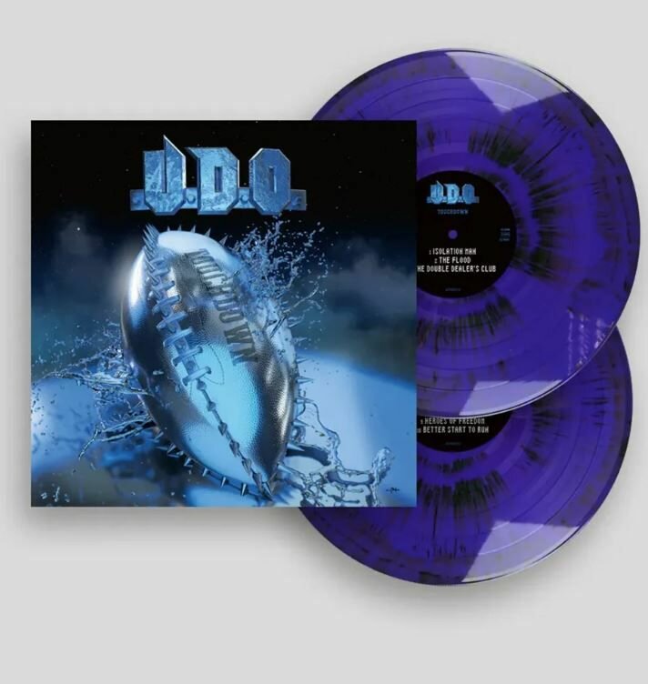 Виниловая пластинка U.D.O. (UDO) – Touchdown, 2-LP, цветной винил, Nuclear Blast exclusive, Atomic Fire Records 2023
