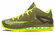 Кроссовки NIKE Lebron 11, размер EU 42.5 стопа (27CM), зеленый,