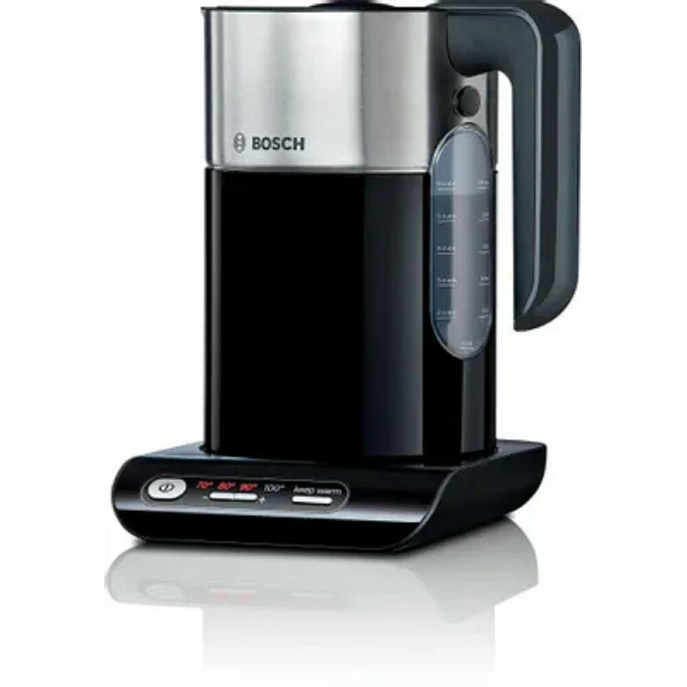 Чайник Bosch TWK 8613 1.5 л 2400 Вт черно-серебристый