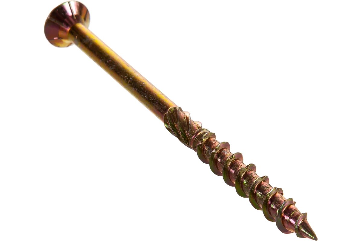 INFIX конструкционный саморез потайной 8x120 ЦЖ TX40 для крепления в дереве и металле 50шт