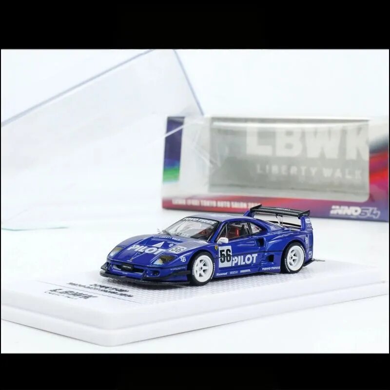 Машинка INNO 1:64 LB Ferrari LBWK F40 Tokyo Auto Salon Модель легкосплавного автомобиля