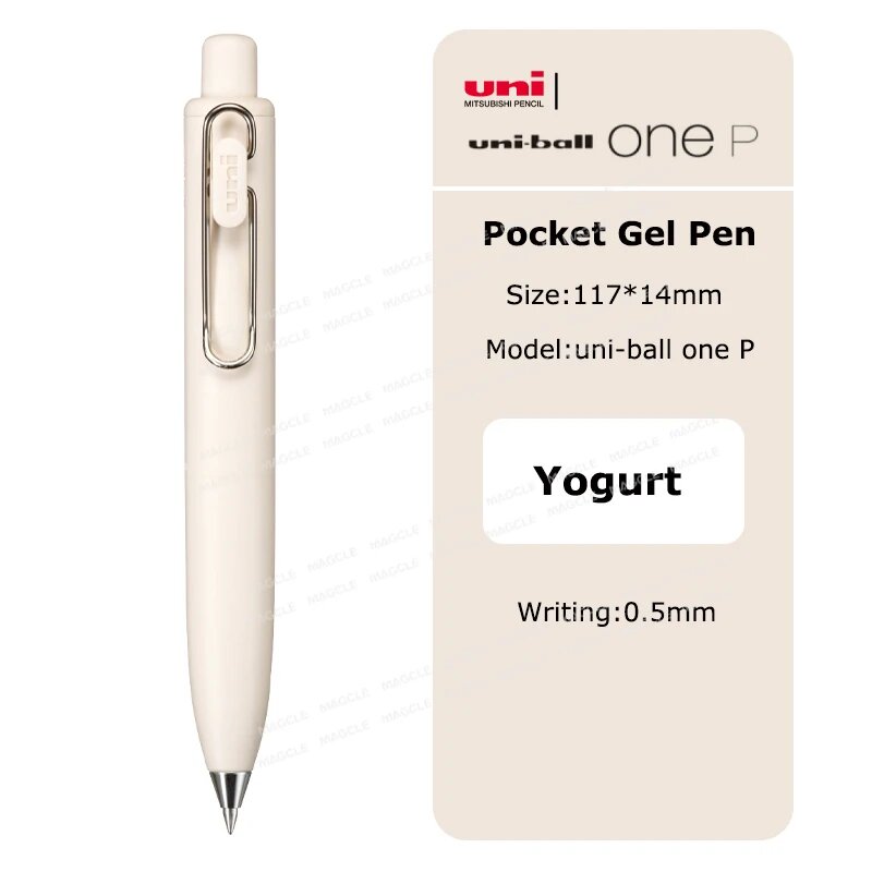 Uni-ball one P гелевая ручка Yogurt, 0.5mm