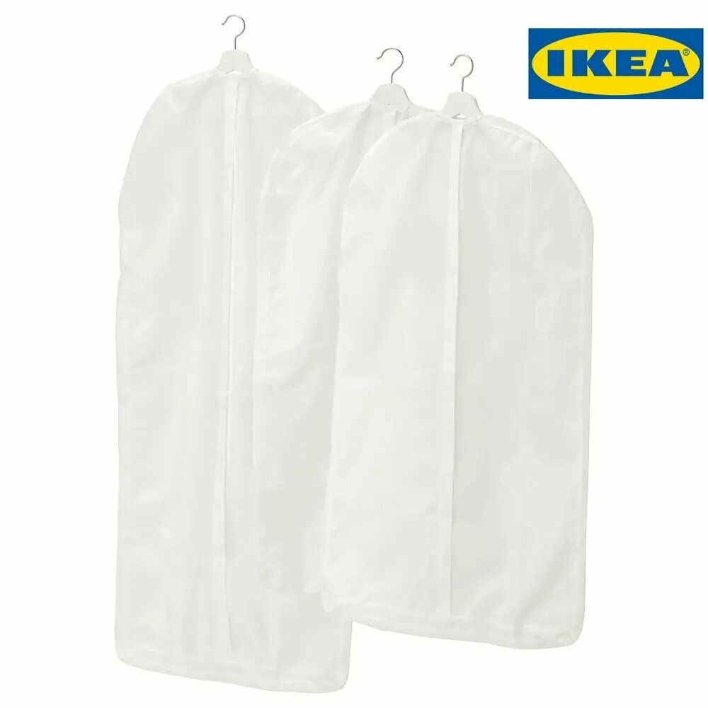 IKEA Чехол для одежды sarah fager, 135 см х 60, 3 шт