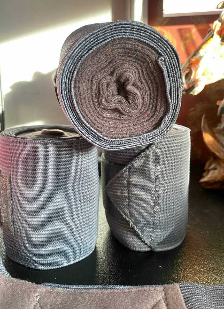 Бинты комбинированные / Бинтоватники Daslo цвет светло серый комплект 4 шт.