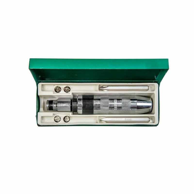 Отвертка ударно-поворотная 1/2" (отбойная для бит 5/16") 6 бит Master 79201408M ударная отвертка с битами в наборе