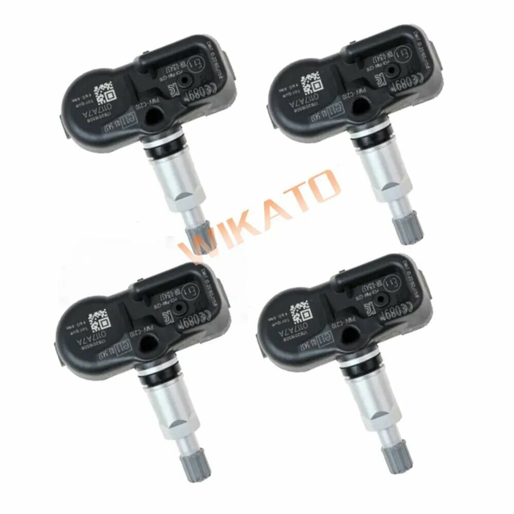 Датчик давления в шинах 4 штуки 42607-42021 / PMV-C210 для TOYOTA Avensis Auris RAV4 Yaris Verso 4260702021 TPMS 433 МГц