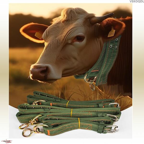 Ошейник для коров, нейлоновая утолщенная большая коровья веревка