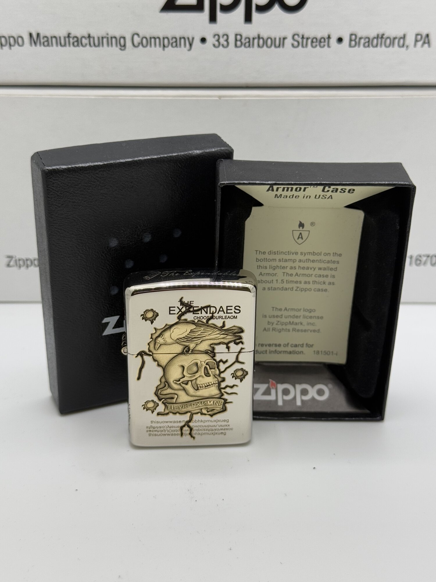 Zippo Skull
