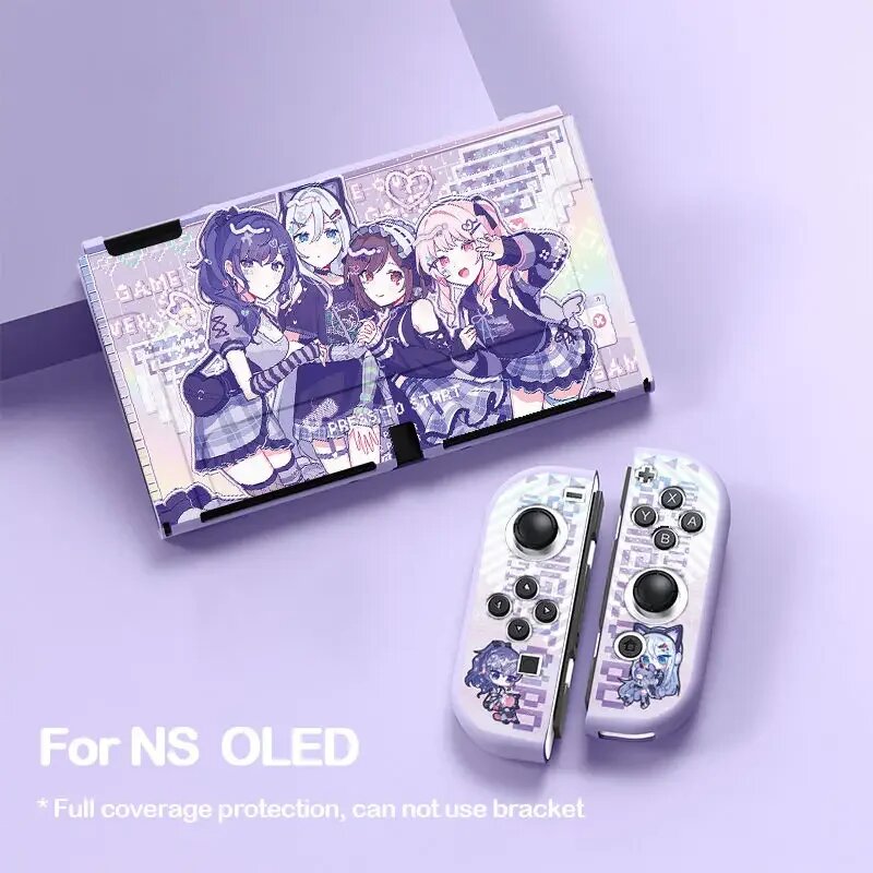 Чехол для Nintendo Switch OLED с аниме, Цвет: OLED Case