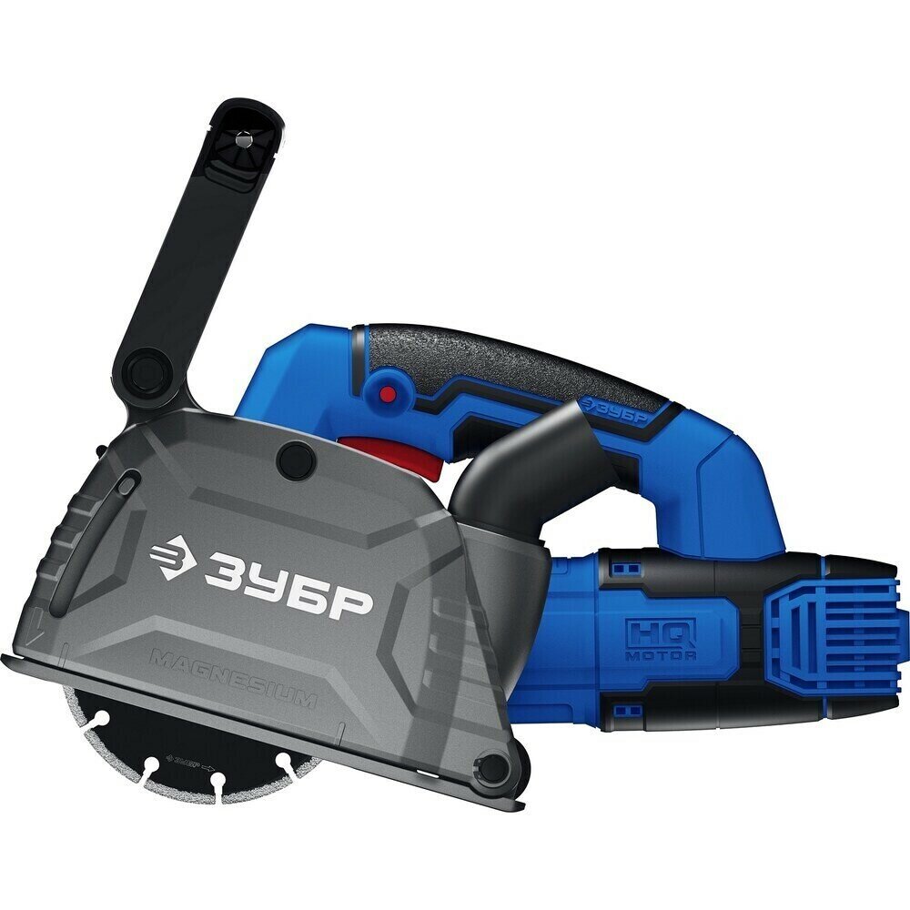 Штроборез электрический Зубр ЗШ-П30-1600 пстк 1600 Вт d125 мм без дисков