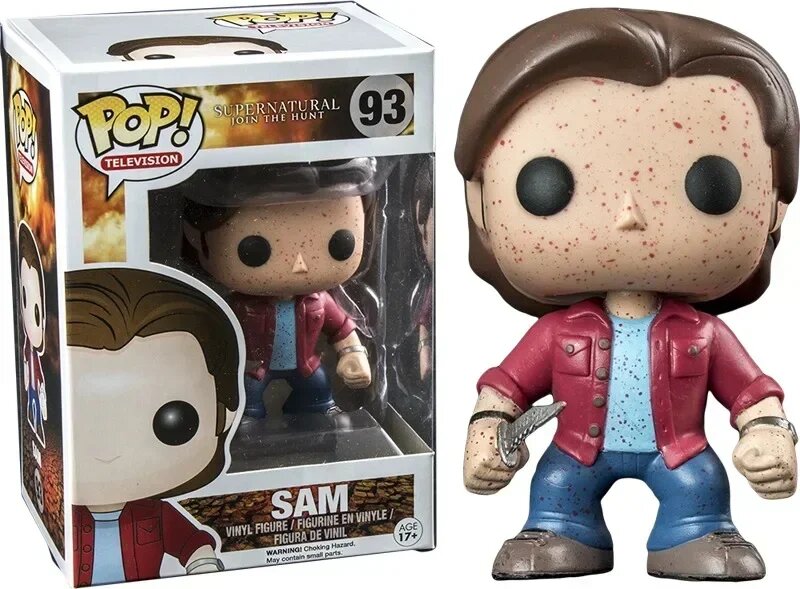 Funko POP Сверхъестественное: Sam (93) с кровью