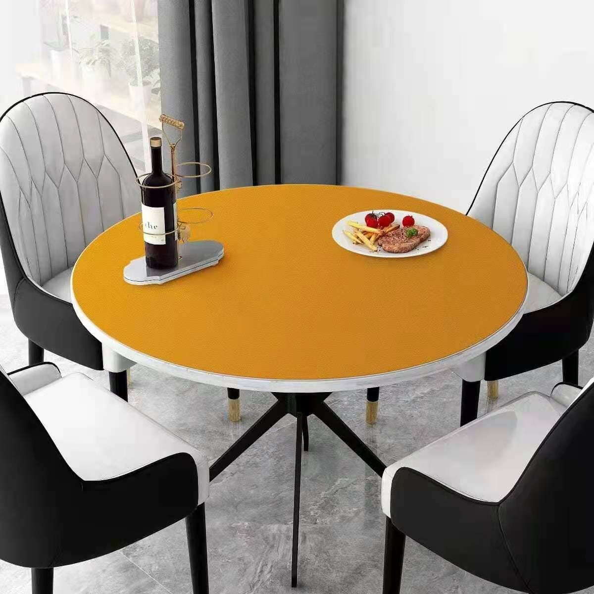 Коврик для стола из кожи однотонного цвета, водонепроницаемый, без запаха, для обеденного стола, учебного стола, компьютерного стола, ремонтный стол, износостойкий