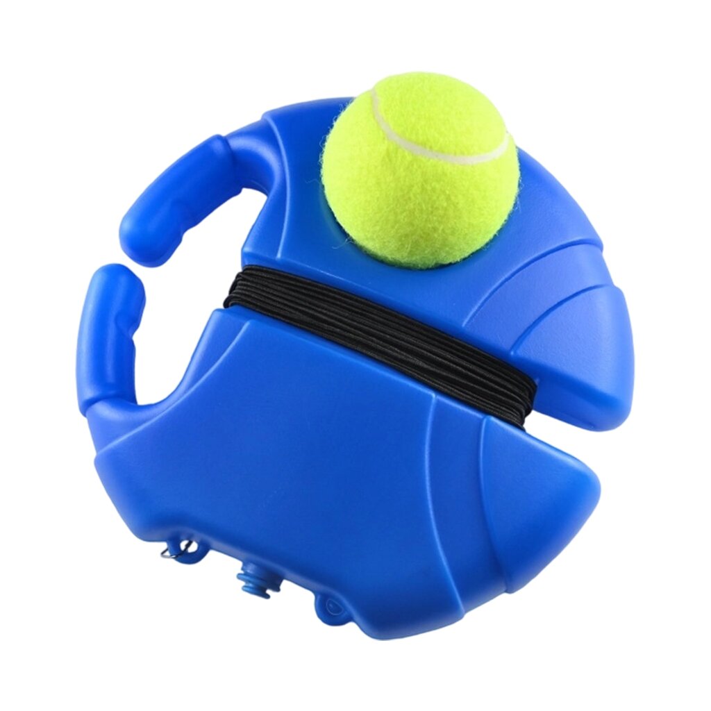 Портативный Теннисный Тренажер Tennis Practice Rebounder Набор Рикошетов Вспомогательное Тренировочное Оборудование для внутреннего и Наружного Использования
