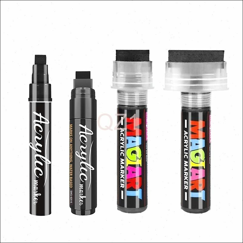 Маркер, толщина: 50 мм, 1 шт. для граффити