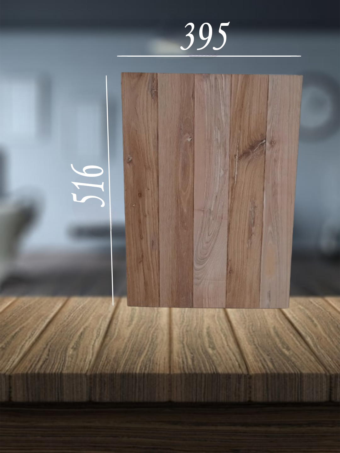 Фасады SUNRISE WOOD из массива дуба 395 х 516 х 16 , не шпон, не пластик, не ЛДСП, натуральный цвет, не крашенный.