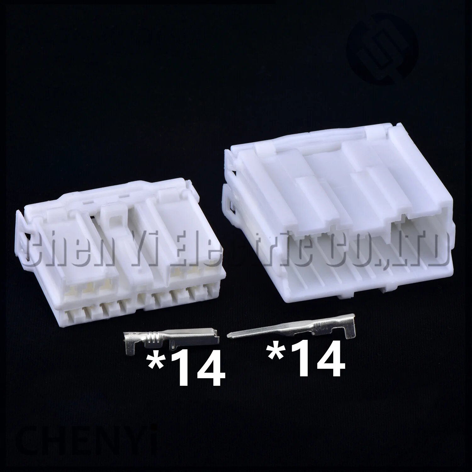 Автомобильный разъем 14 контактов female male с Pin
