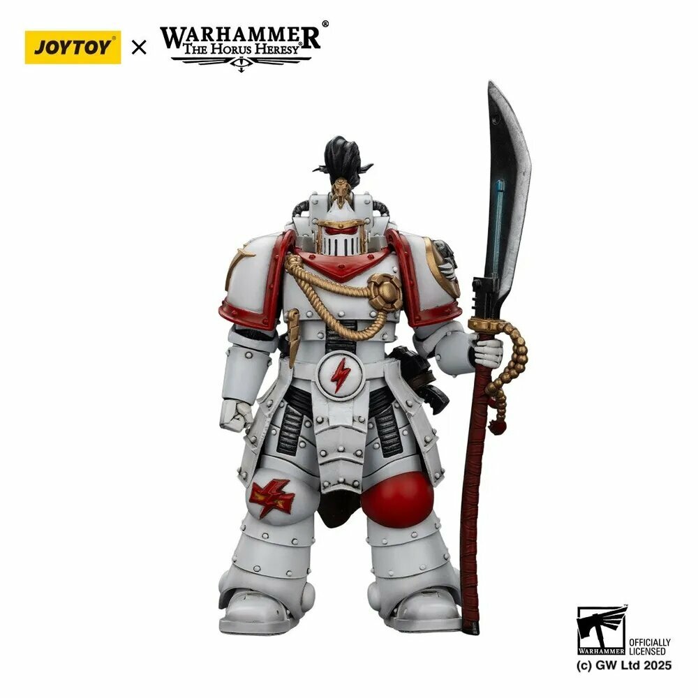 Подарочная модель JOYTOY Warhammer The Horus Heresy1:18 White Scars Legion Praetor