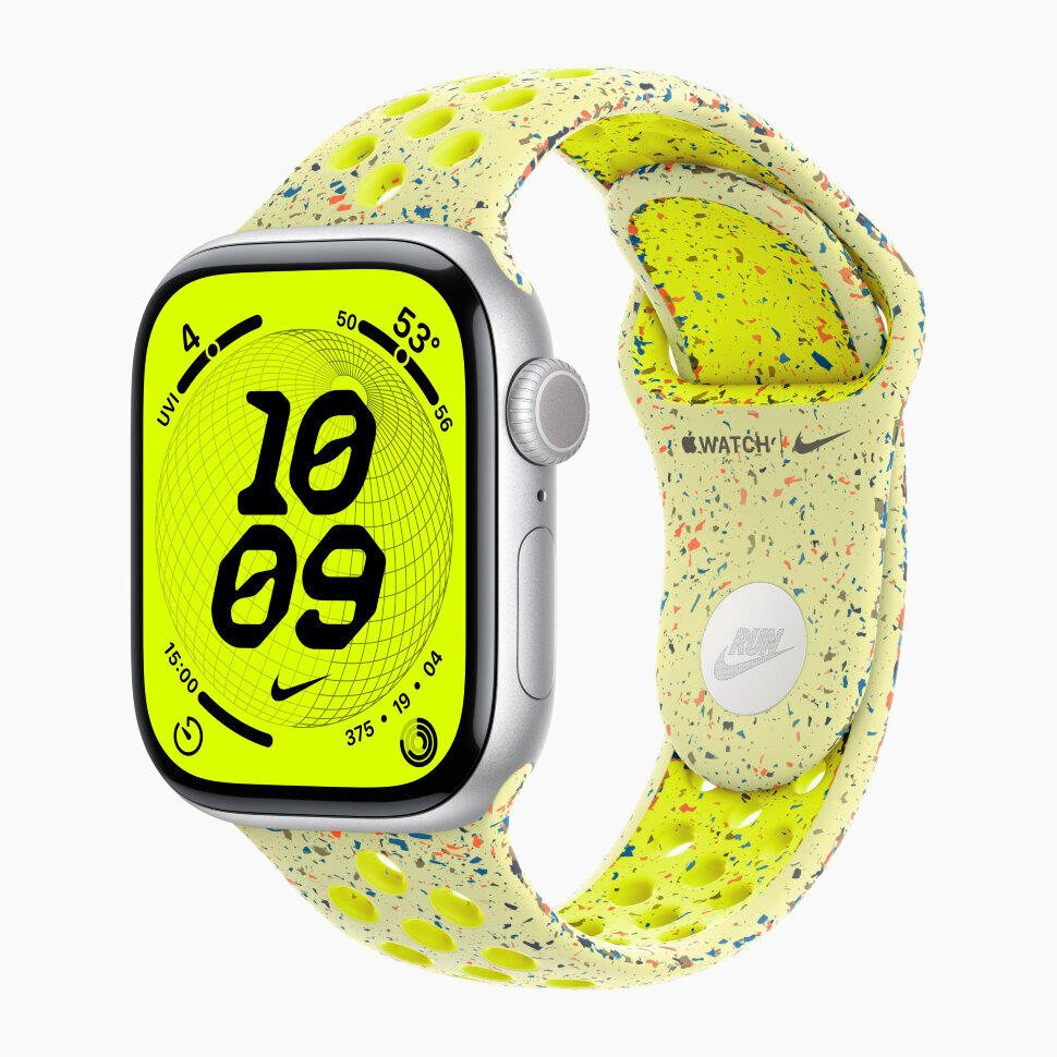 Ремешок для Apple Watch 44/45/46/49mm Volt Splash Nike Sport Band (S/M) MXU73FE/A (original)
