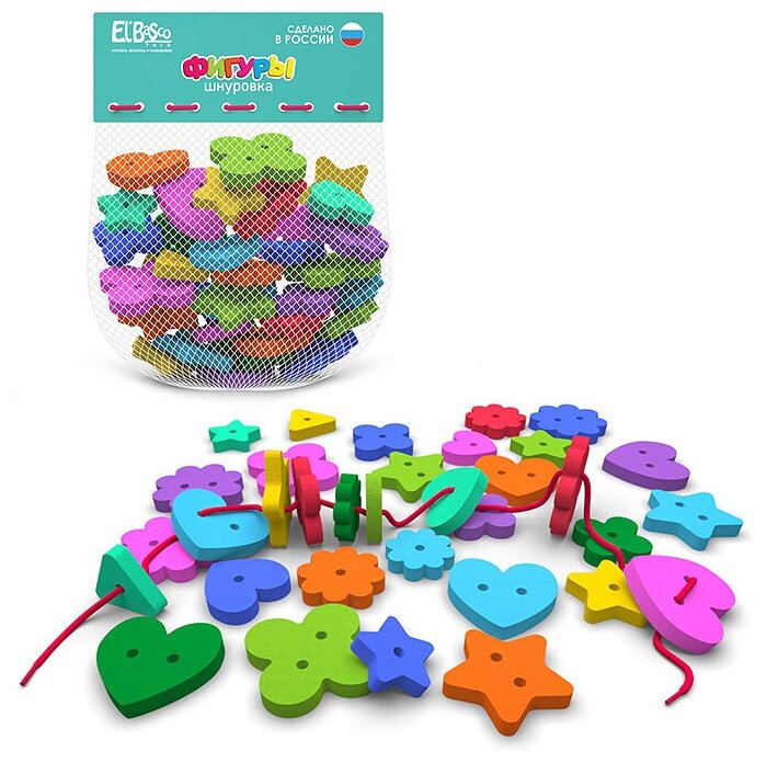 Шнуровка-россыпь "Цветочки"