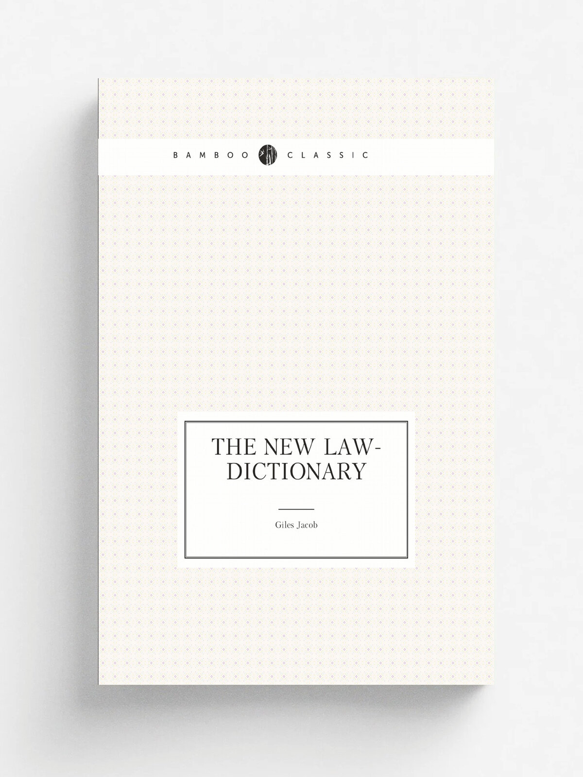 The new law-dictionary