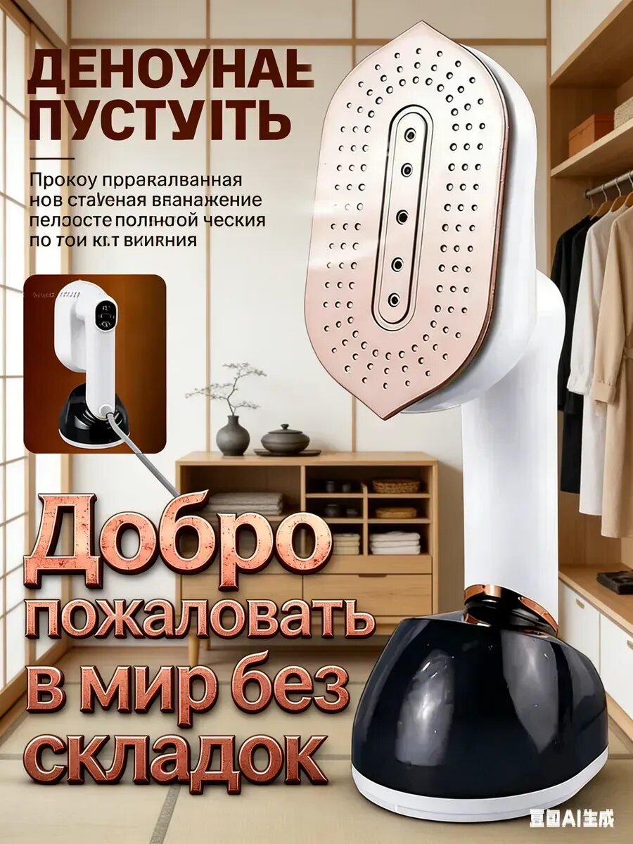 Отпариватель для одежды ручной вертикальный