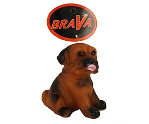 Игрушка для собак brava бульдог 9см 2545916
