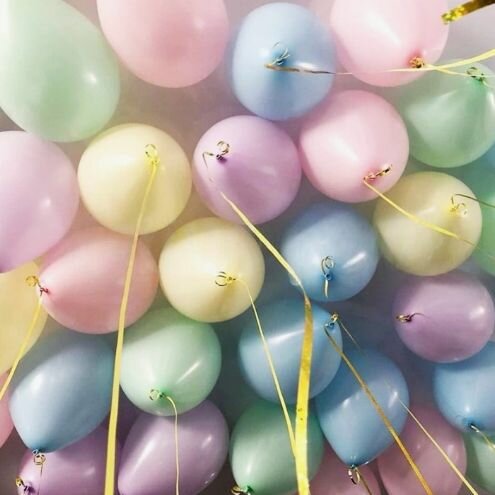 Набор гелевых шаров Макаронс ассорти