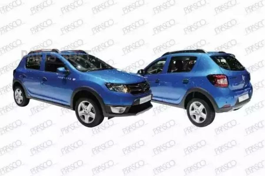 Стекло зеркала прав. с подогр. выпукл! Dacia Sandero Stepway 13-16 Prasco арт. DA2267513