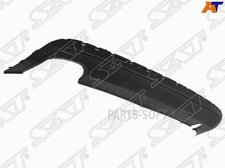 Накладка бампера Volkswagen Jetta 10-14 (Сзади/ Снизу) Sat арт. STVW27087A0