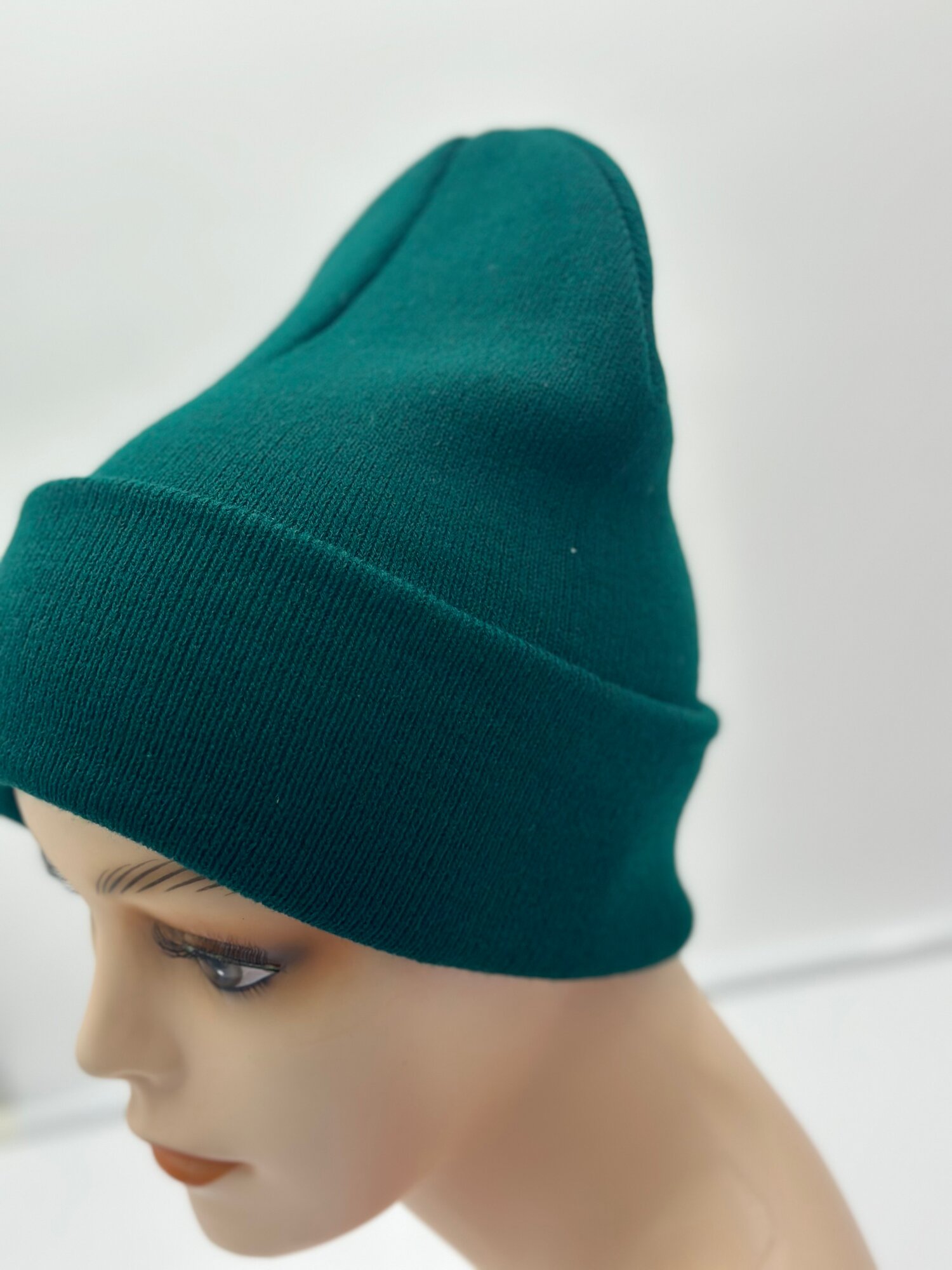 Шапка-бини шапка 2024 2025 шапка т-зелёный шапка унисекс для девочек