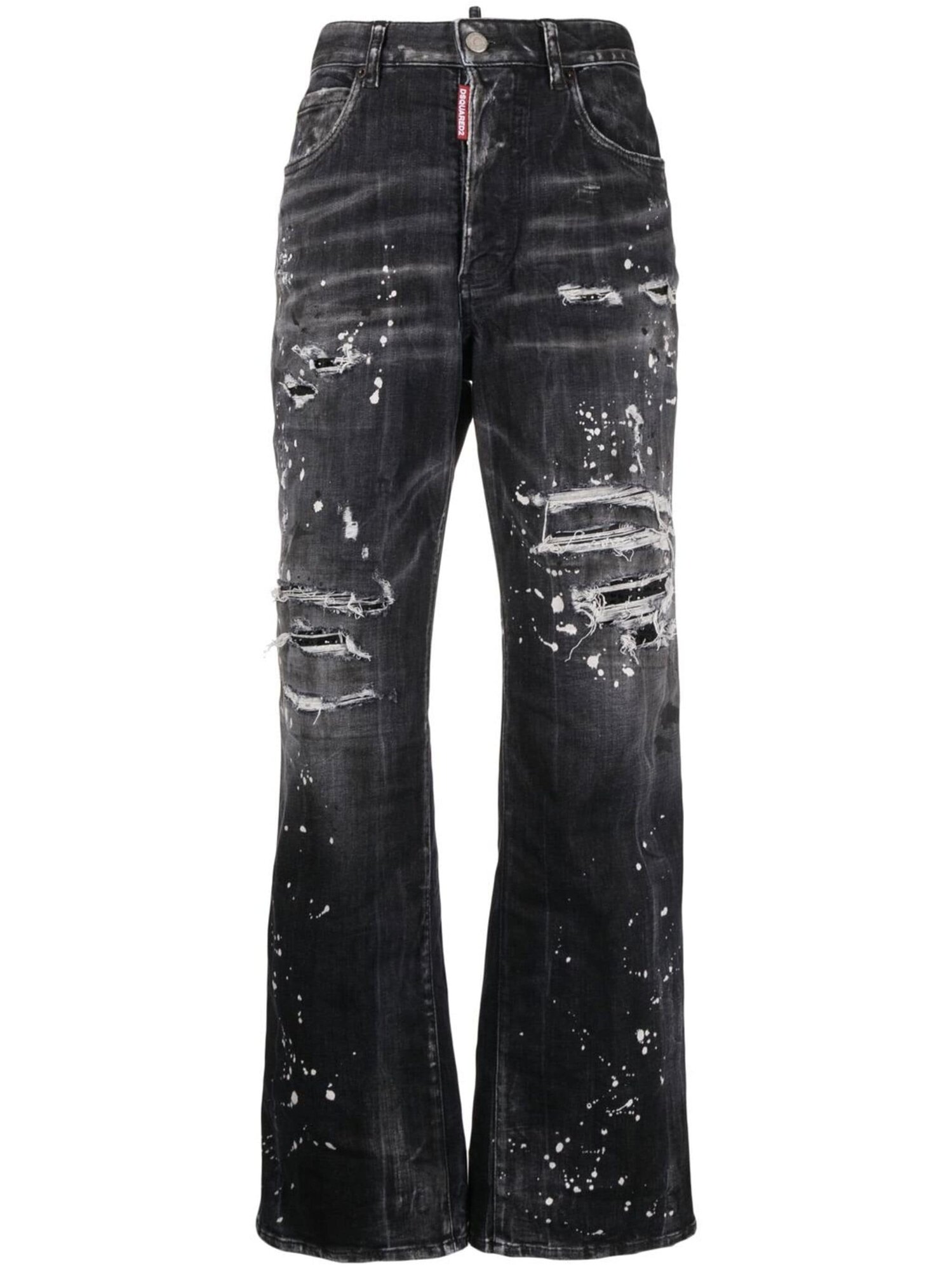 Джинсы буткат Distressed bootcut jeans 