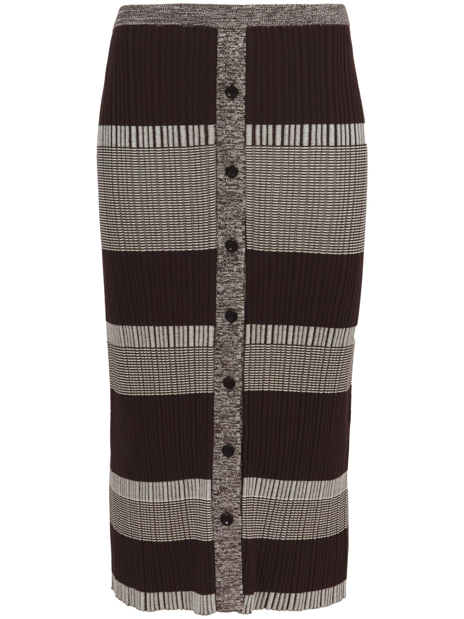 Юбка Proenza Schouler White Label Striped midi skirt