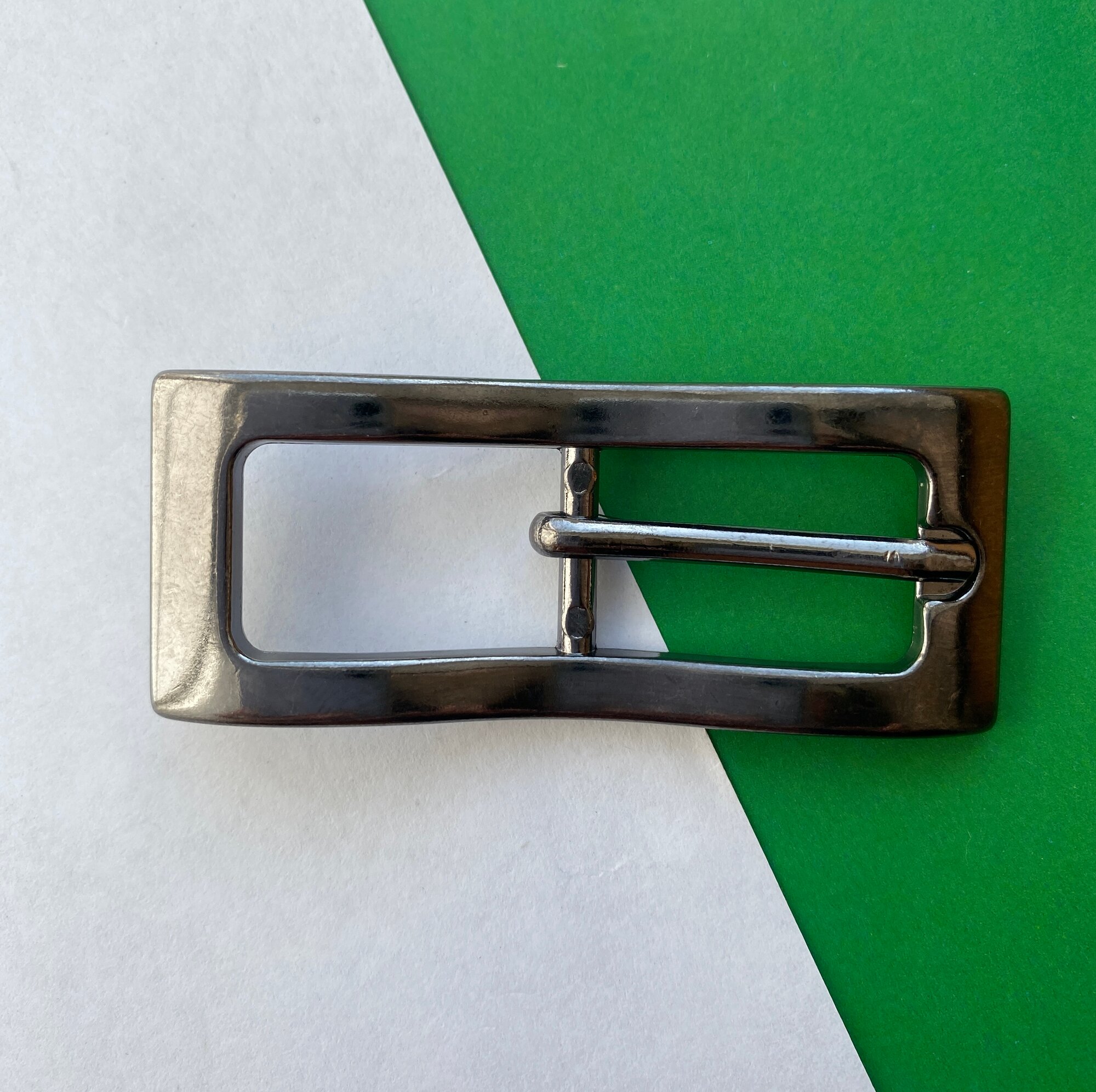 Пряжка метал, размер для ремня 10-14 мм, в упаковке 2 шт.