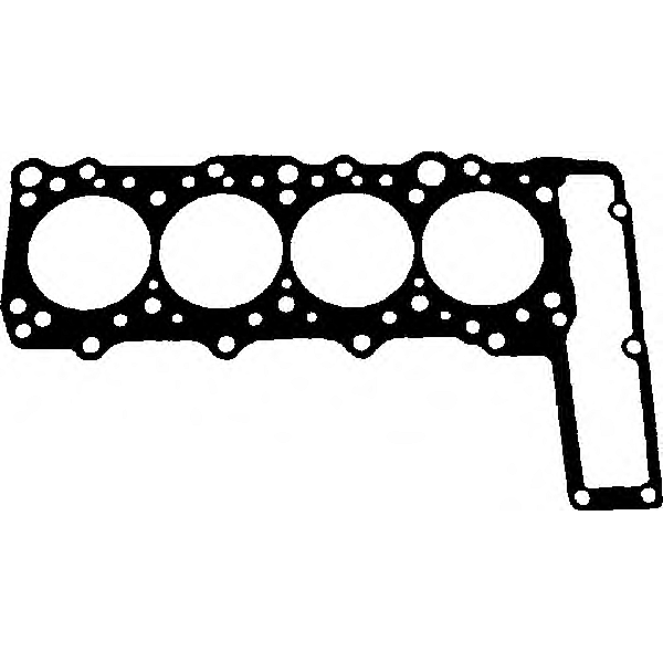 ELWIS ROYAL 0022026 (6010162320 / 6010162520 / 6010163320) прокладка головки блока mercedes-ssangyong 89-mb601 2300 cc diesel