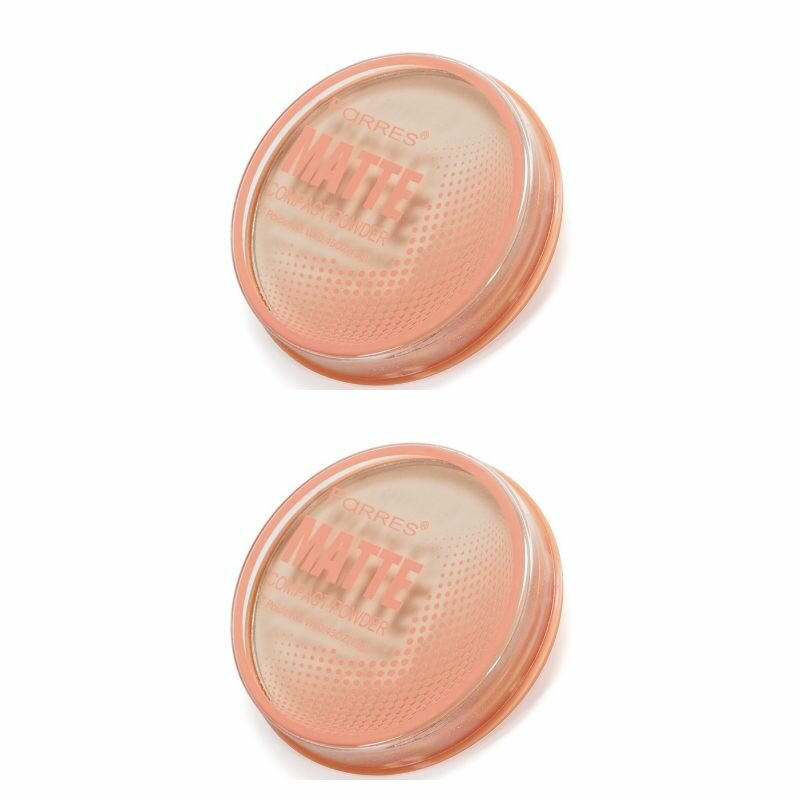 FARRES Пудра Classic №1 Слоновая кость, 2шт