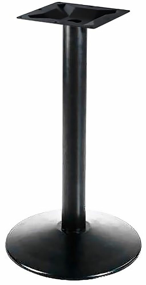 Подстолье 1038EM STOOL MARKET черный, круглая столешница, круглое основание