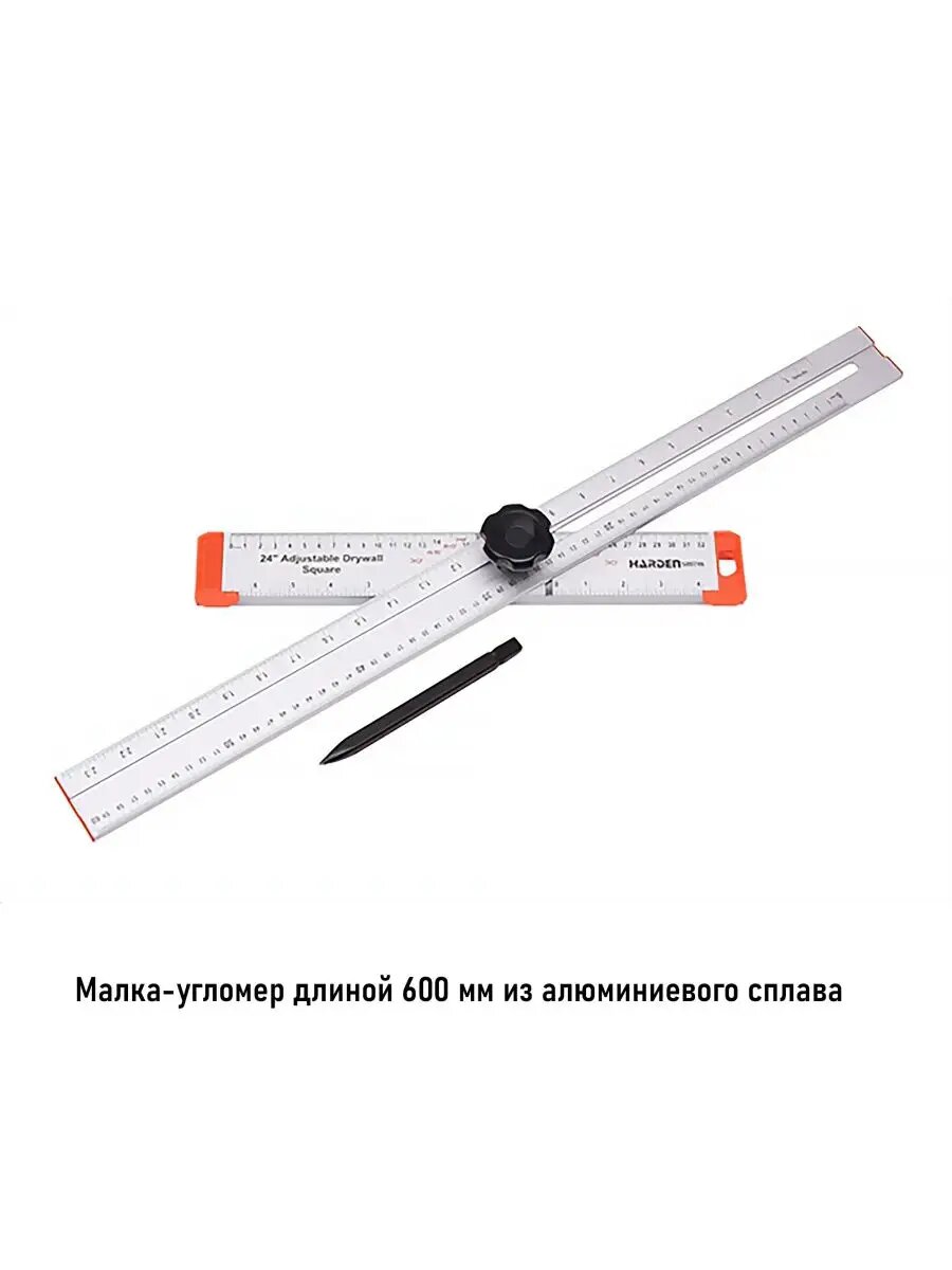 Малка-угломер из алюминия 600х320 мм