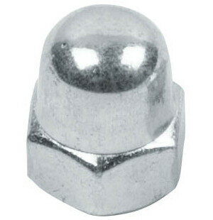 Гайка М16 колпачковая, цинк, DIN 1587 10 шт в пласт. конт. STARFIX SMP1-36224-10