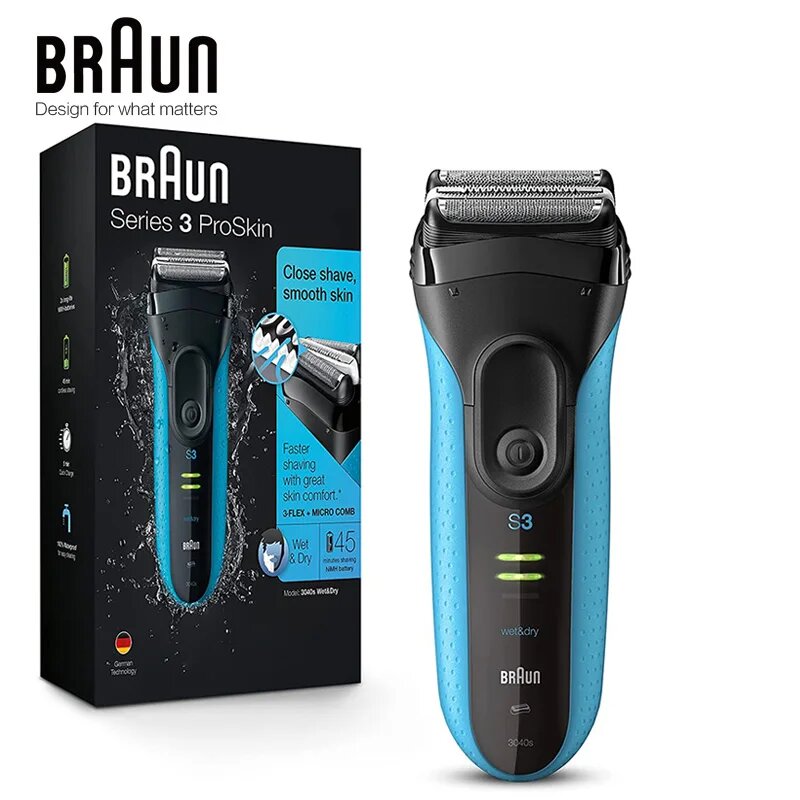 Электробритва Braun Series 3 Proskin 3040s