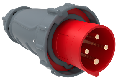 Вилка переносная ССИ-034 63А-6ч/380-415В 3Р+РЕ IP67 MAGNUM IEK