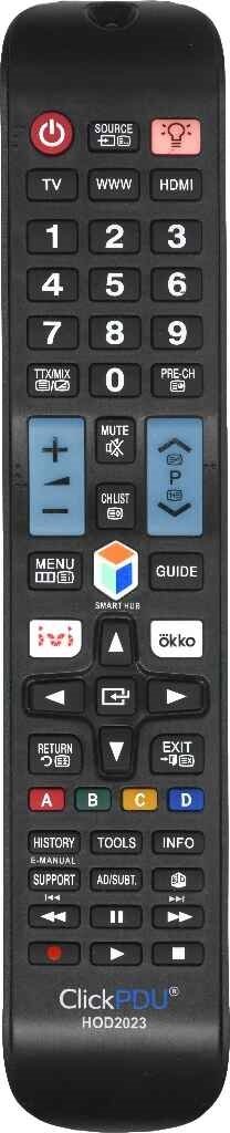 UNIVERSAL SAMSUNG HOD2033 BOX (RM-D1078RU), Пульт ДУ