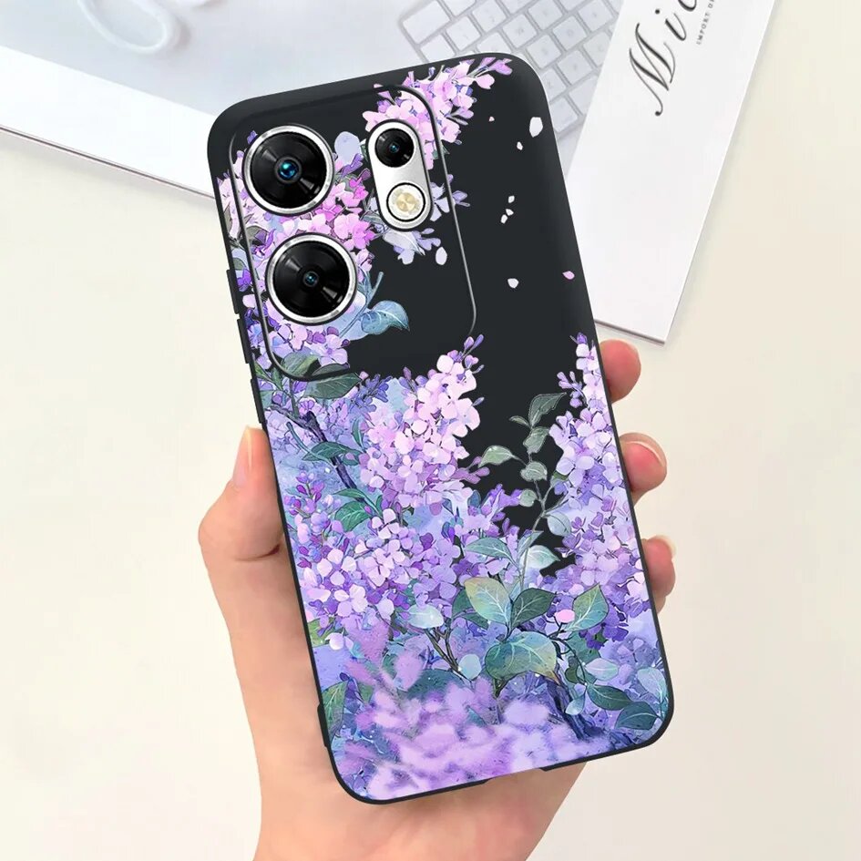 Чехол для Infinix Zero 30 5G 2023, милый чехол с изображением утки астронавта, мягкий матовый силиконовый чехол для телефона Infinix Zero 30 4G X6731B Fundas