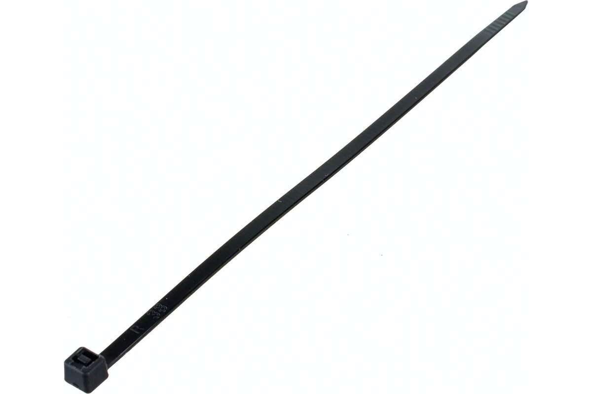 DORI Нейлоновый хомут 3,6x150 мм черный упаковка 100 шт код 46097 для кабелей