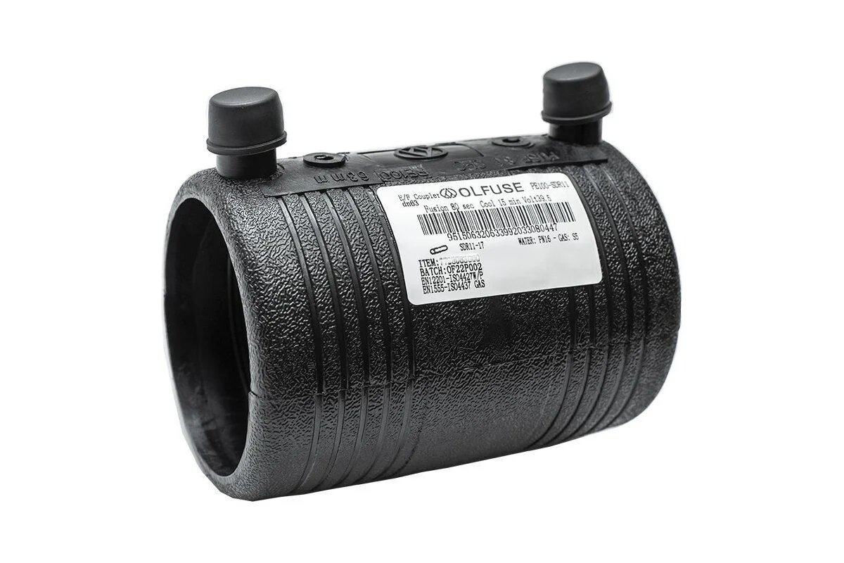 OLFUSE Муфта электросварная PN16 SDR11 PE100 D90 для труб ПЭ 7728090000 для водоснабжения