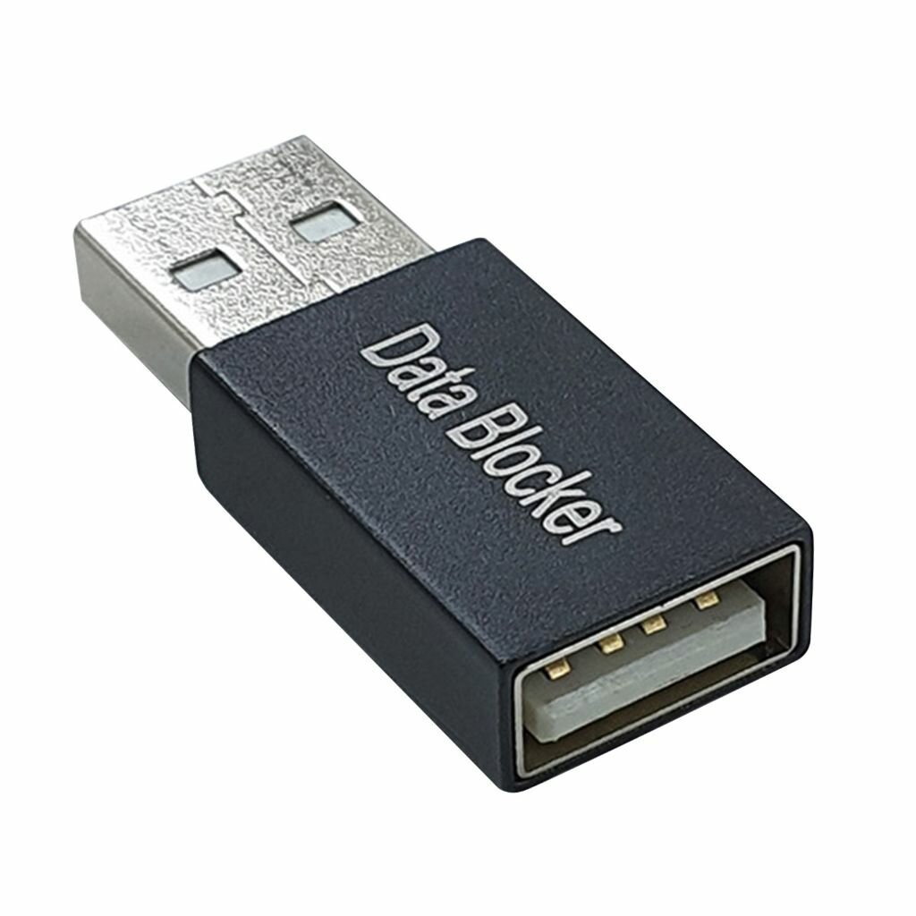 Безопасный USB-адаптер для блокировки данных, алюминиевый адаптер для зарядки, передача данных для обеспечения конфиденциальности и безопасности