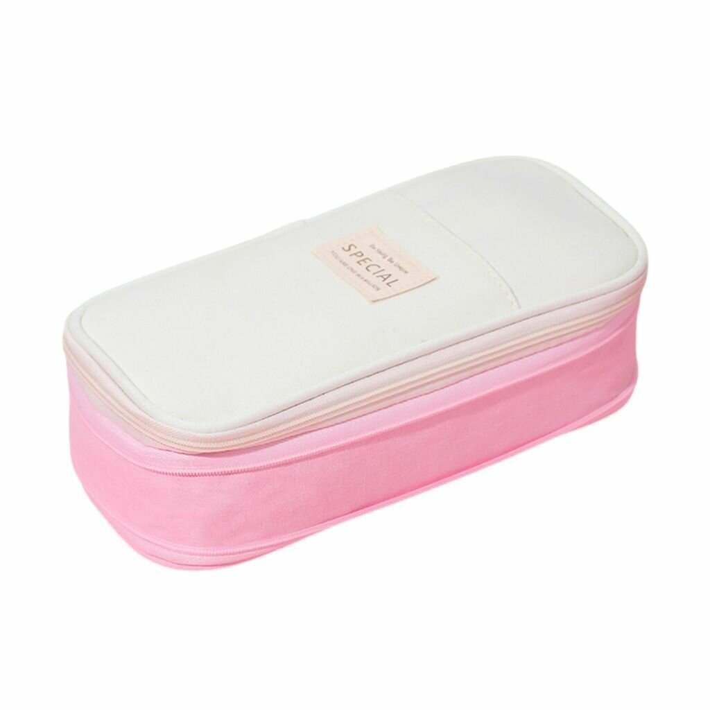 Большая вместительная сумка для ручек, холщовые пеналы на молнии, выдвижной канцелярский товар подарка ребенку