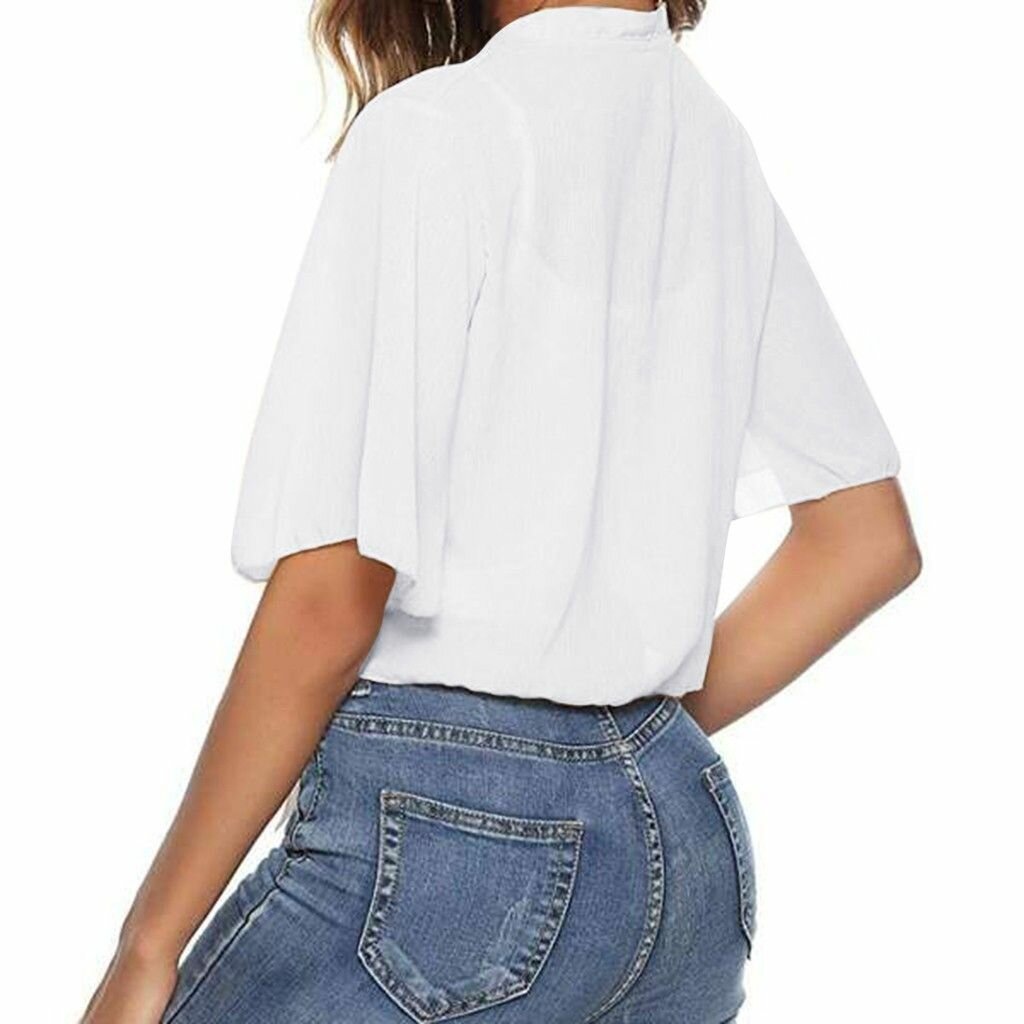Болеро, размер XXL, белый — фото 1
