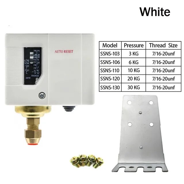 Контроллер давления LISM SSNS-103 3 KG White